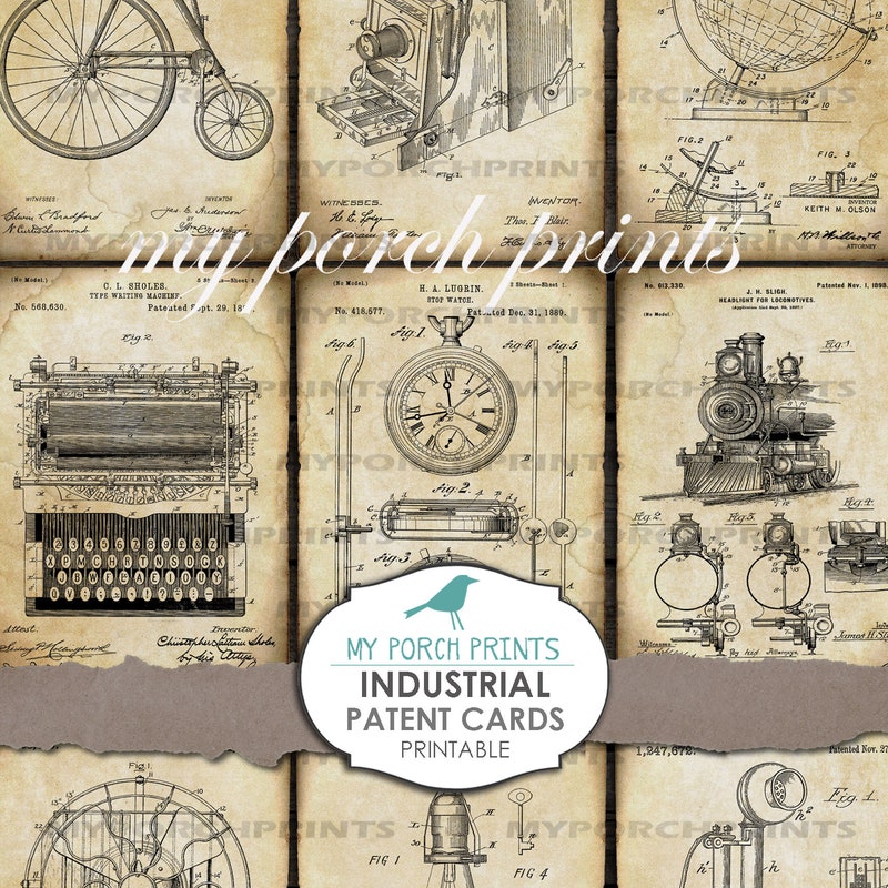 The Patent Print Shop - Etsy