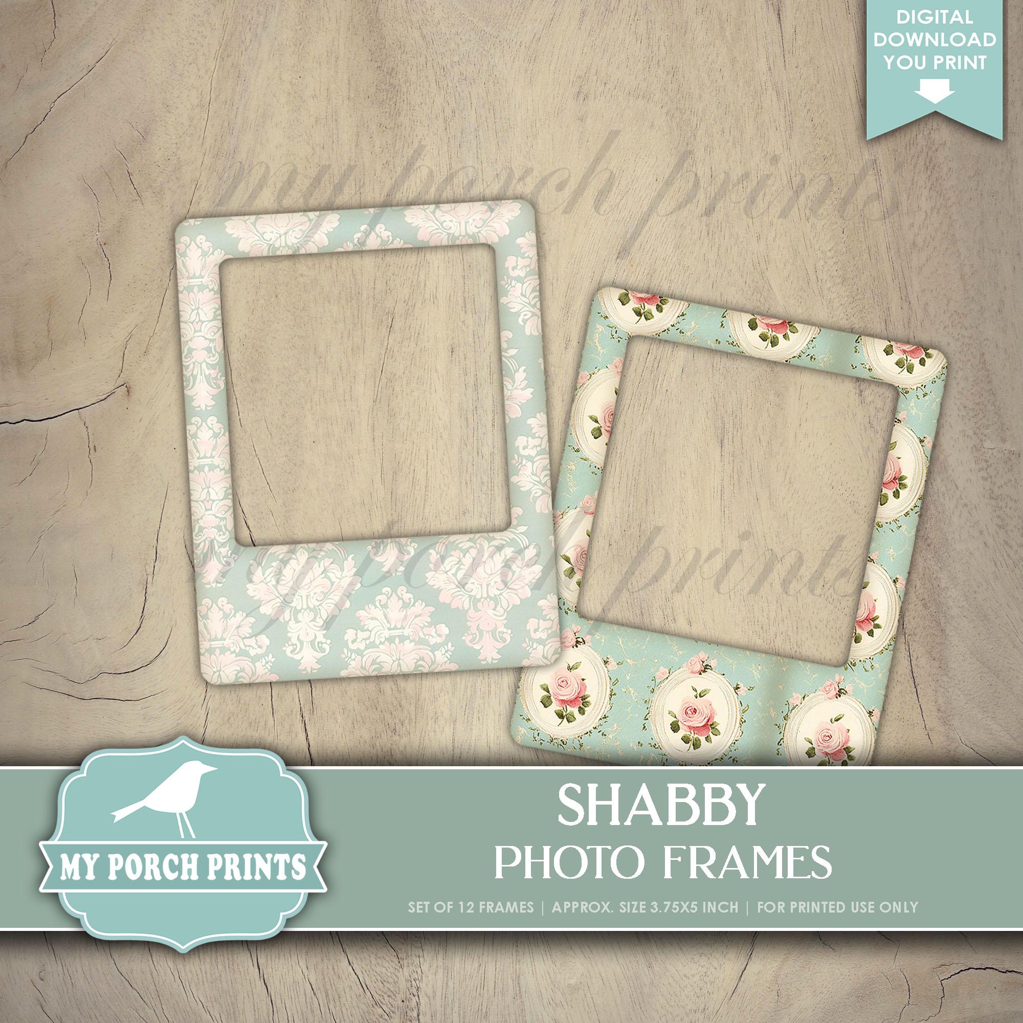 Shabby Photo Frames, Junk Journal, Photograph, Scrapbooking, Frame ...