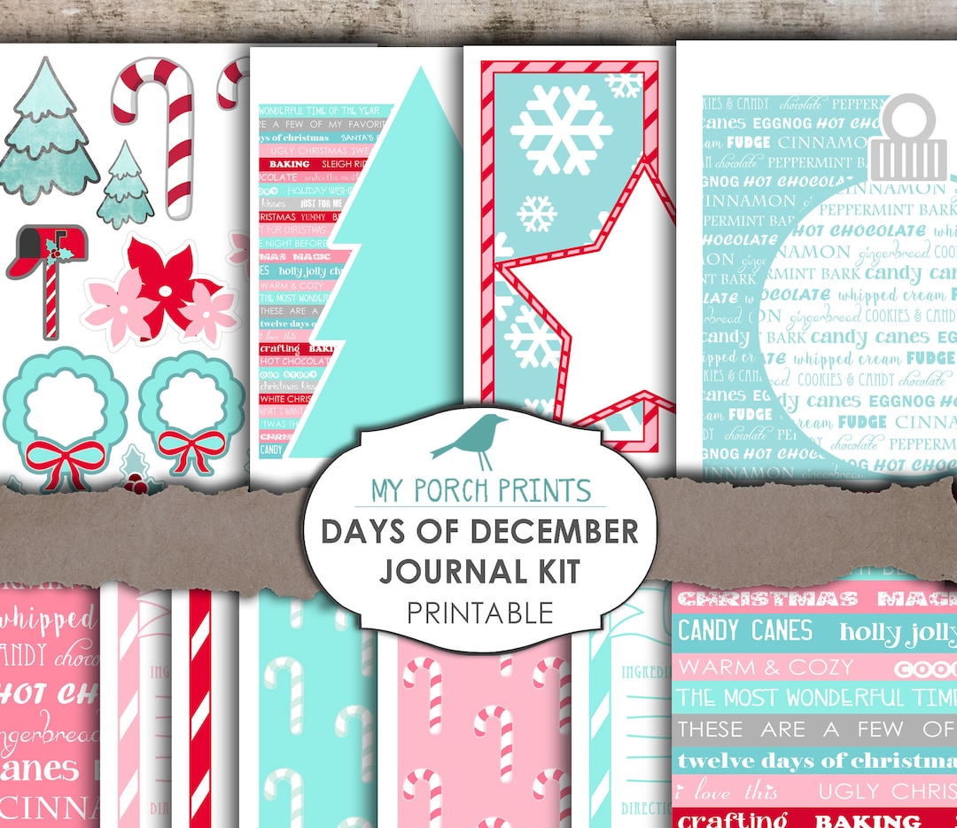 Days of December, Christmas Journal, Kit, December Daily, Album ...