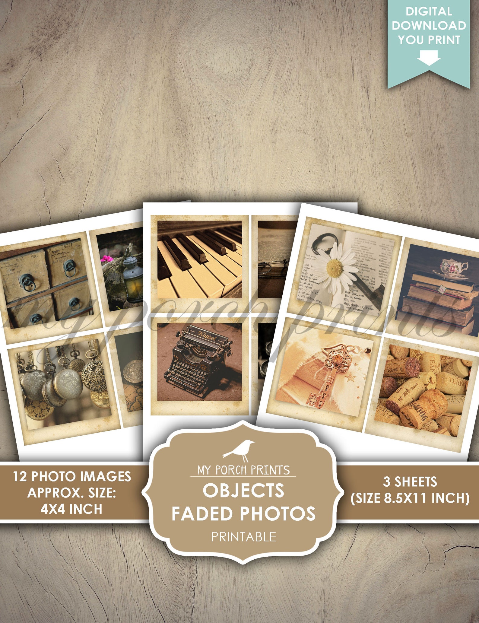 Photos, Faded, Objects, Junk Journal, Steampunk, Photographs, Pictures ...