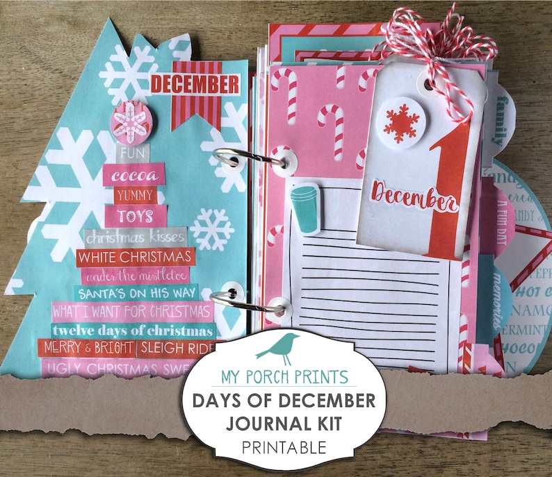 Days of December, Christmas Journal, Kit, December Daily, Album ...