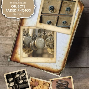 Photos, Faded, Objects, Junk Journal, Steampunk, Photographs, Pictures ...