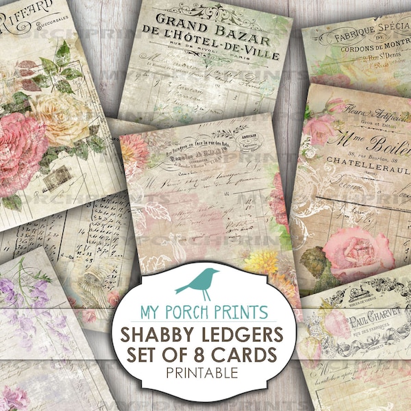 Ephemera Card - Etsy