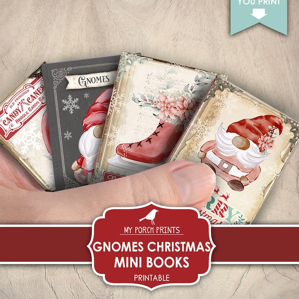 Christmas Mini Books - Etsy