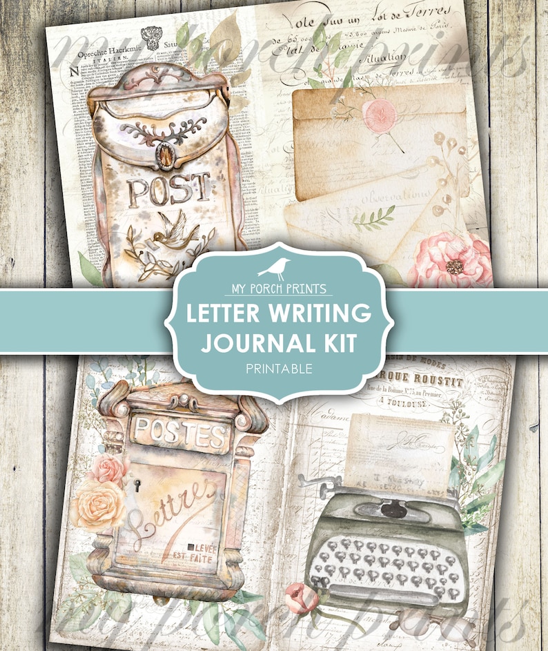 Junk Journal Letter Writing Mail Box Post Happy Pen Pal - Etsy