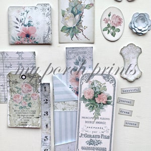 Loaded Envelope, Sweet Memories, Junk Journal Kit, Printable, Ephemera ...