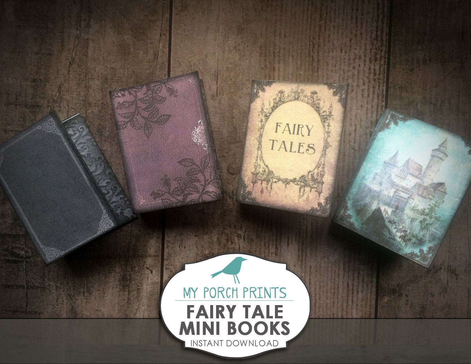 Fairy Tale Mini Books Vintage Junk Journal Potion - Etsy