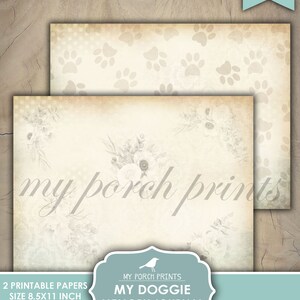 Junk Journal, Dog, Memory, Pet, My Doggie, Grief, Loss, Memorial, Puppy ...