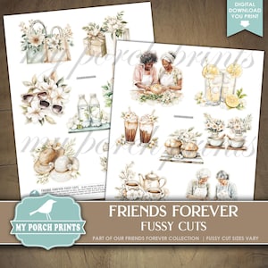Friends Forever FUSSY CUTS, Best Friend, Sisters, Friendship, Gift ...
