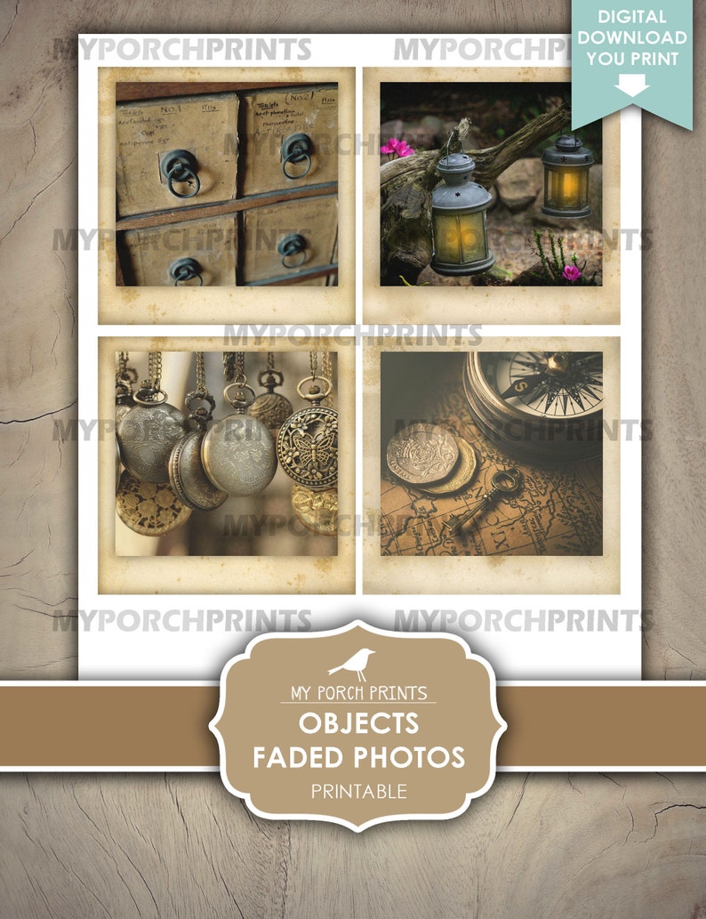 Photos, Faded, Objects, Junk Journal, Steampunk, Photographs, Pictures ...