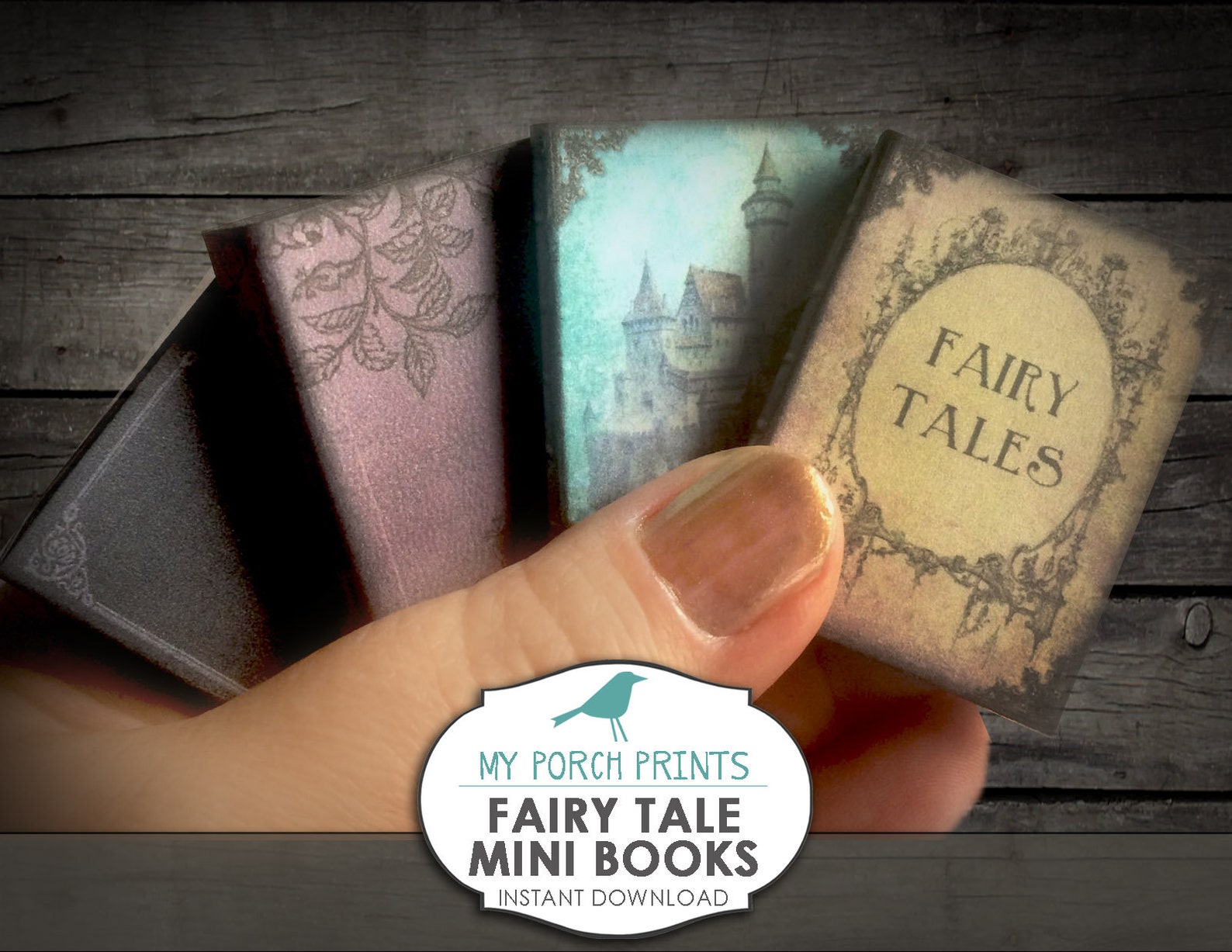 Fairy Tale Mini Books Vintage Junk Journal Potion - Etsy
