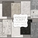 Antique Script, Paper Pack, Junk Journal, Scrapbook Paper, Printable ...
