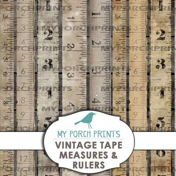 Antique Tape Measure - Etsy