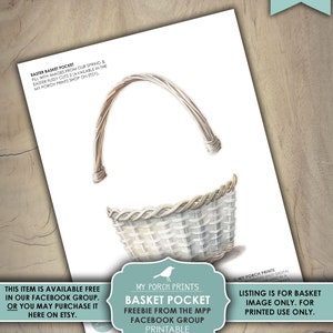 Junk Journal, Easter, Basket, Pocket, Freebie, Card, Gift, Facebook ...