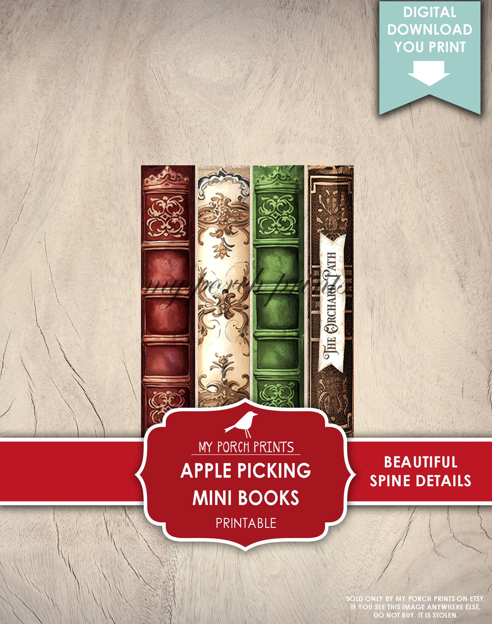 Mini Books, Junk Journal, Apple, Picking, Fall, Apples, Red, Orchard ...