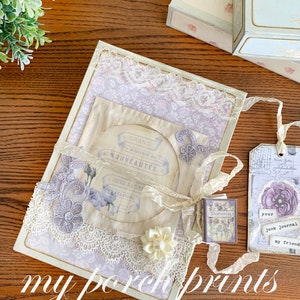 Junk Journal Box, Storage, Gift Box, Put A Junk Journal In, Craft Kit ...