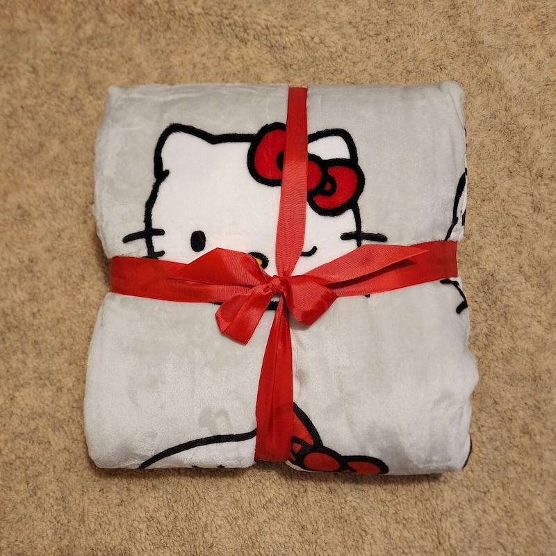 Hello Kittys Blanket - Etsy