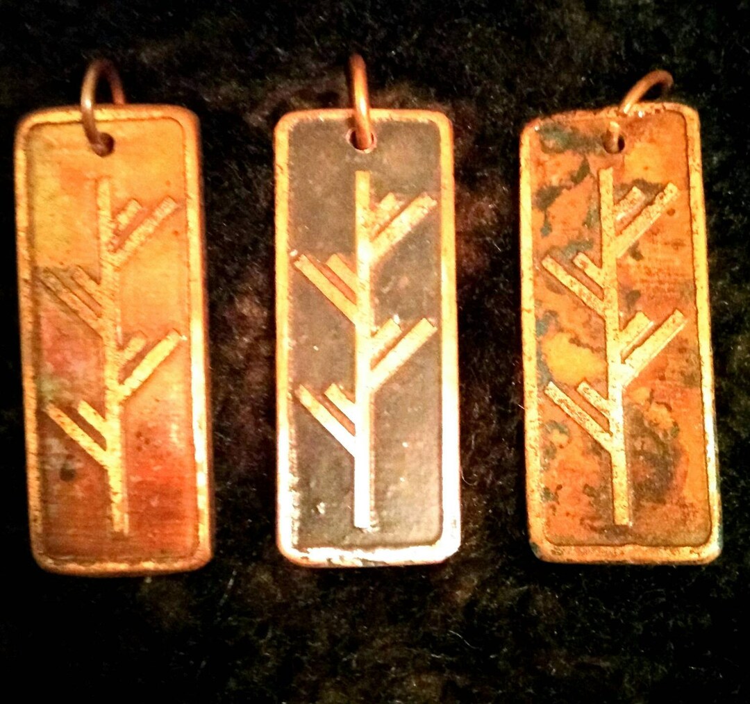 Fehu Fire Rune Tree/bind Rune - Etsy