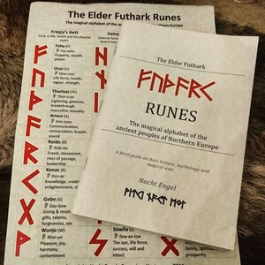 Ebook PDF Elder Futhark Rune Book norse, Viking, Asatru, Tarot ...