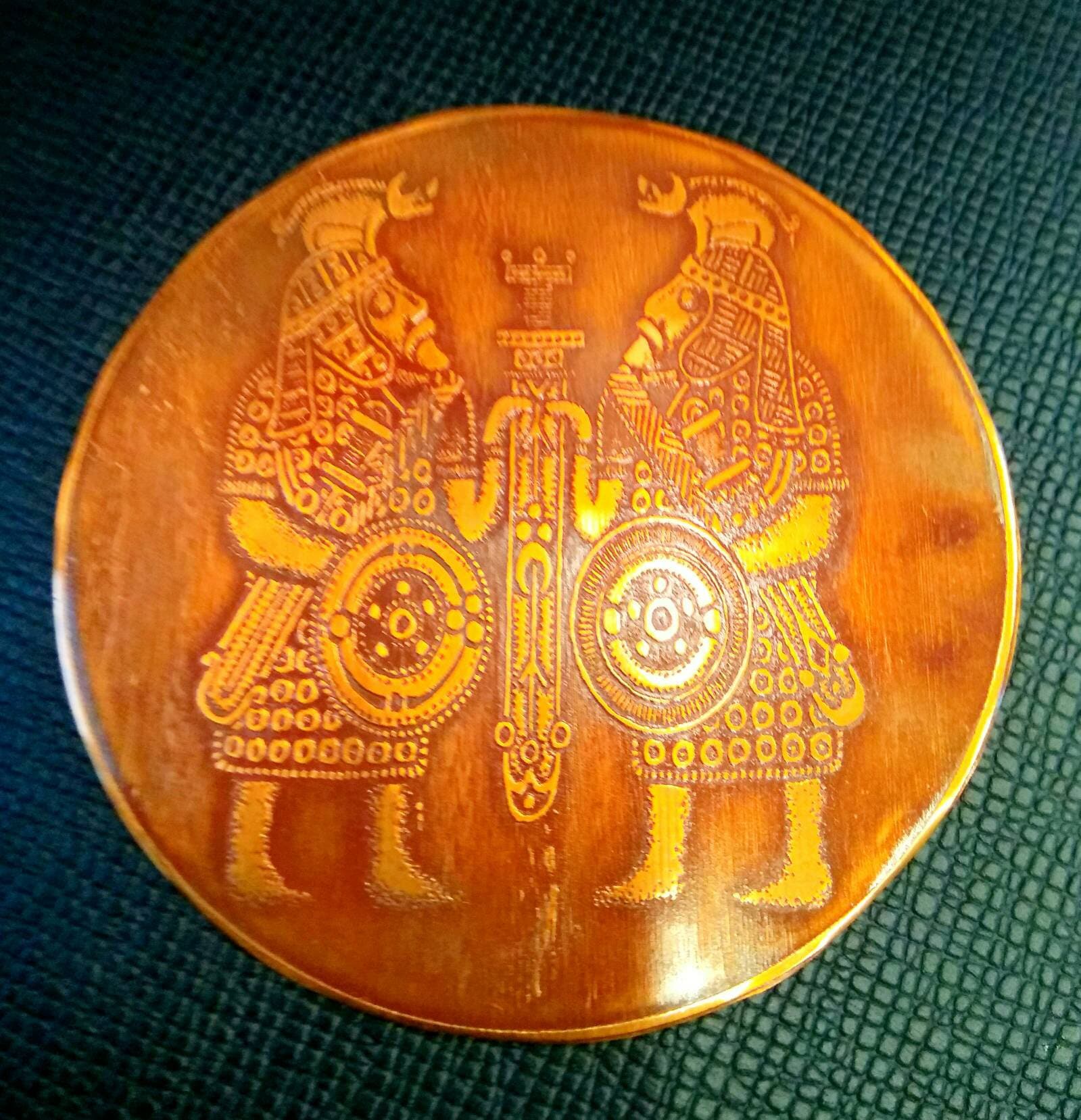 Anglo Saxon Boar Warrior Plaque. - Etsy UK