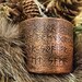 Havamal 77 Runes/helm of Awe Cuff Bracelet Armband copper Large Heavy ...