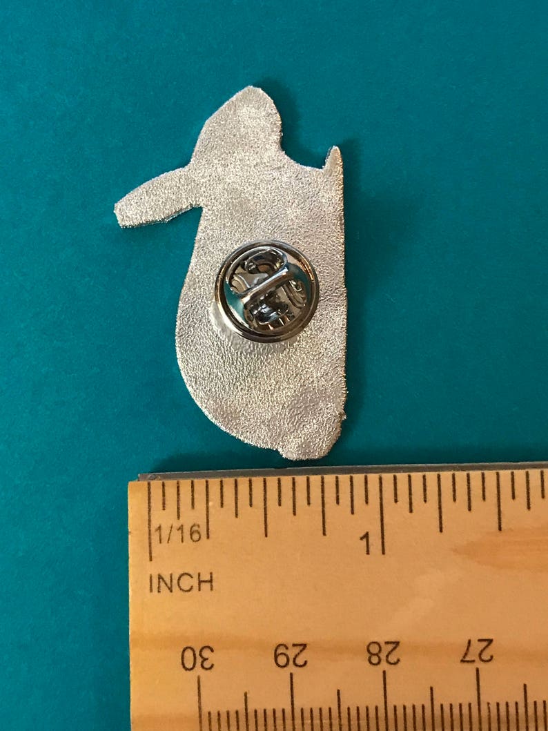 Black and White Bunny Rabbit Brooch or Pin - Etsy