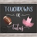 Touchdowns or Tutus, Gender Reveal Ideas, Touchdown or Tutu, Tutus and ...