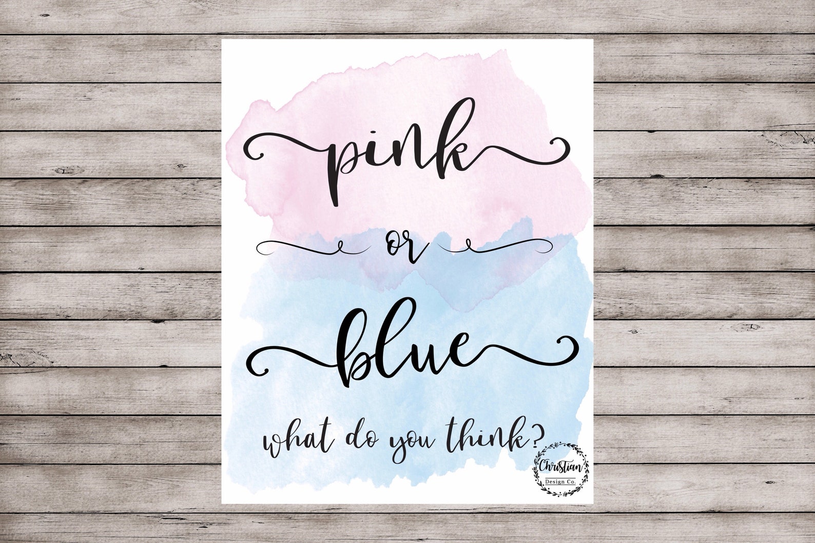 Gender Reveal Ideas Baby Reveal Ideas Gender Reveal Sign - Etsy