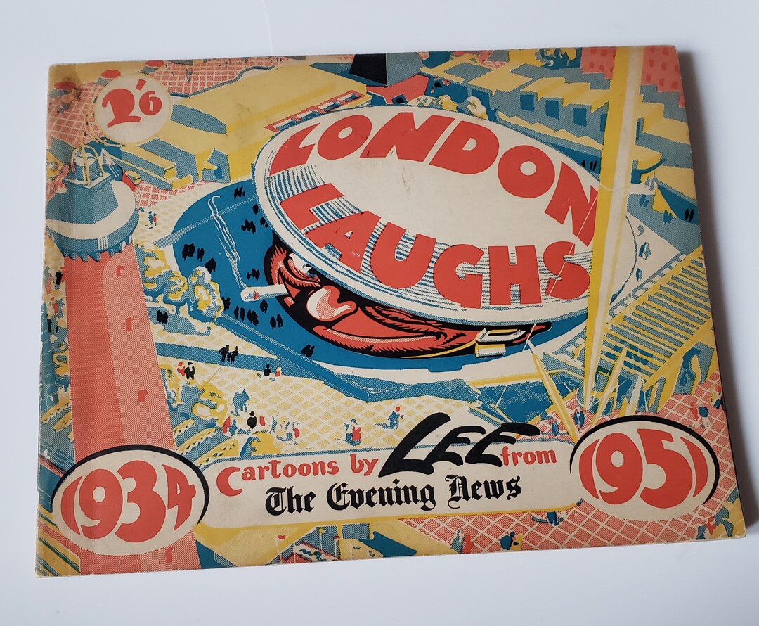 London Laughs Cartoons by Lee From the Evening News 1934-1951 - Etsy