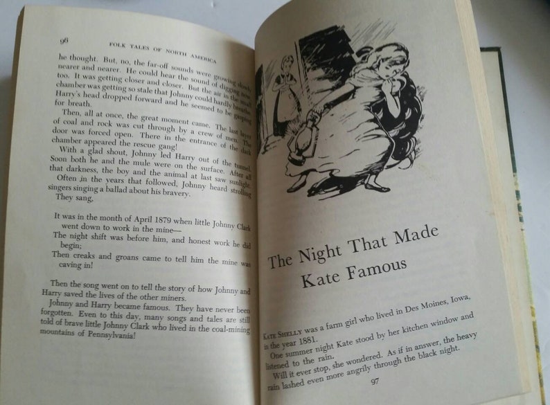 Folk Tales of North America, Adapted by Jean Corcoran, 1962 HC - Etsy