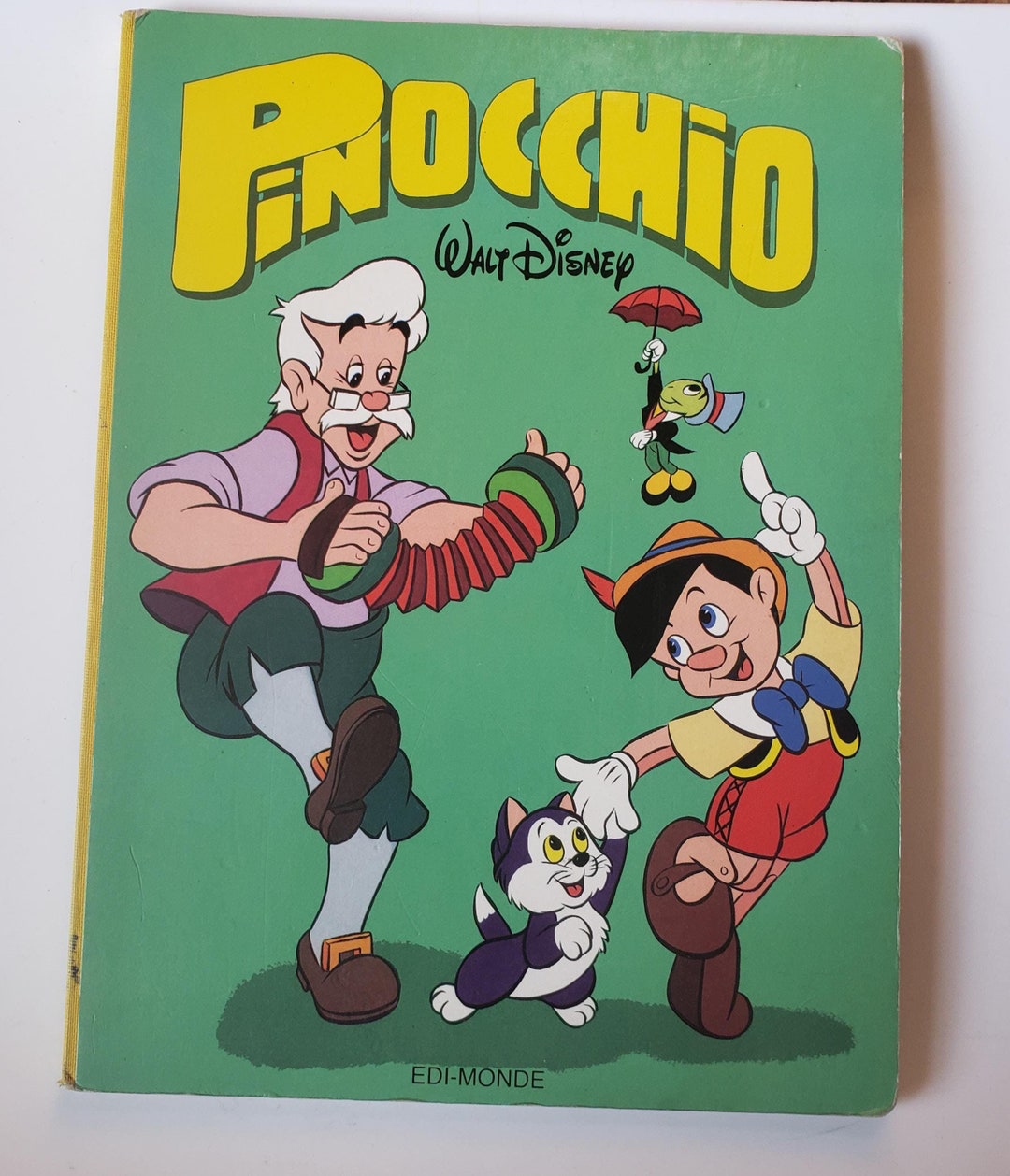 Pinocchio Walt Disney, FRENCH VERSION, 1983, Board Book - Etsy