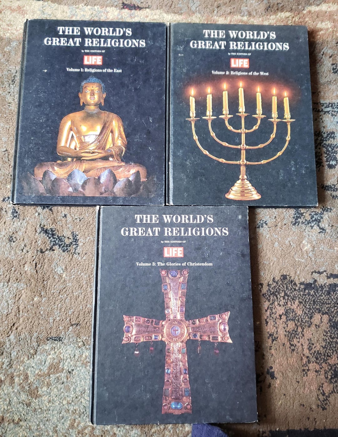 The World's Great Religions by the Editors of Life, Volume 1,2,3, HC - Etsy