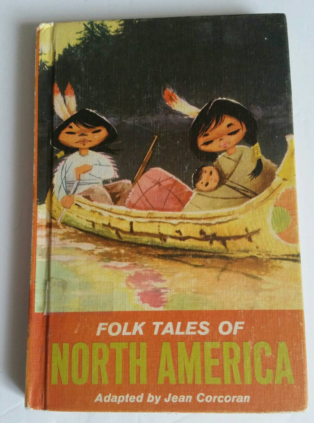 Folk Tales of North America, Adapted by Jean Corcoran, 1962 HC - Etsy