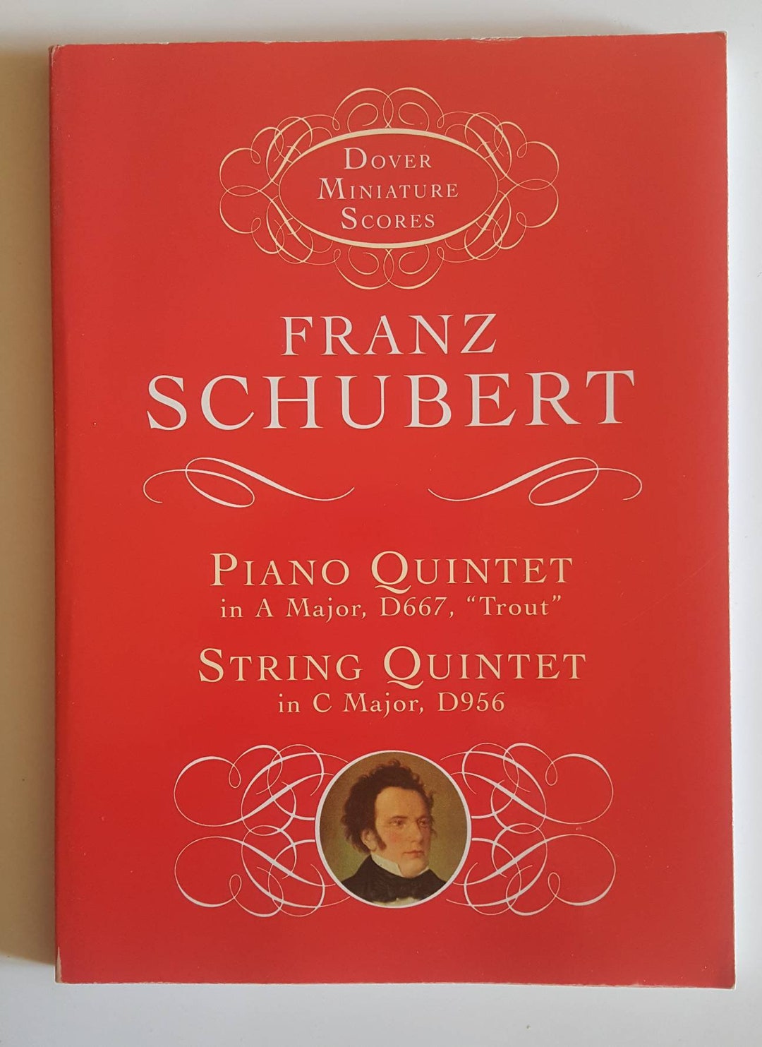 Franz Schubert Piano Quintet, String Quintet, Dover Miniature Scores ...
