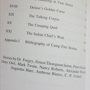 Campfire Stores Things That Go Bump In The Night By William Forgery