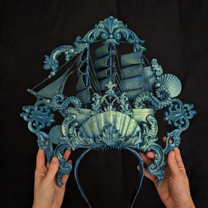 READY TO SHIP - Sunken Siren | Ship Headdress | Halloween Sale ...