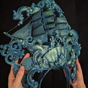 READY TO SHIP - Sunken Siren | Ship Headdress | Halloween Sale ...