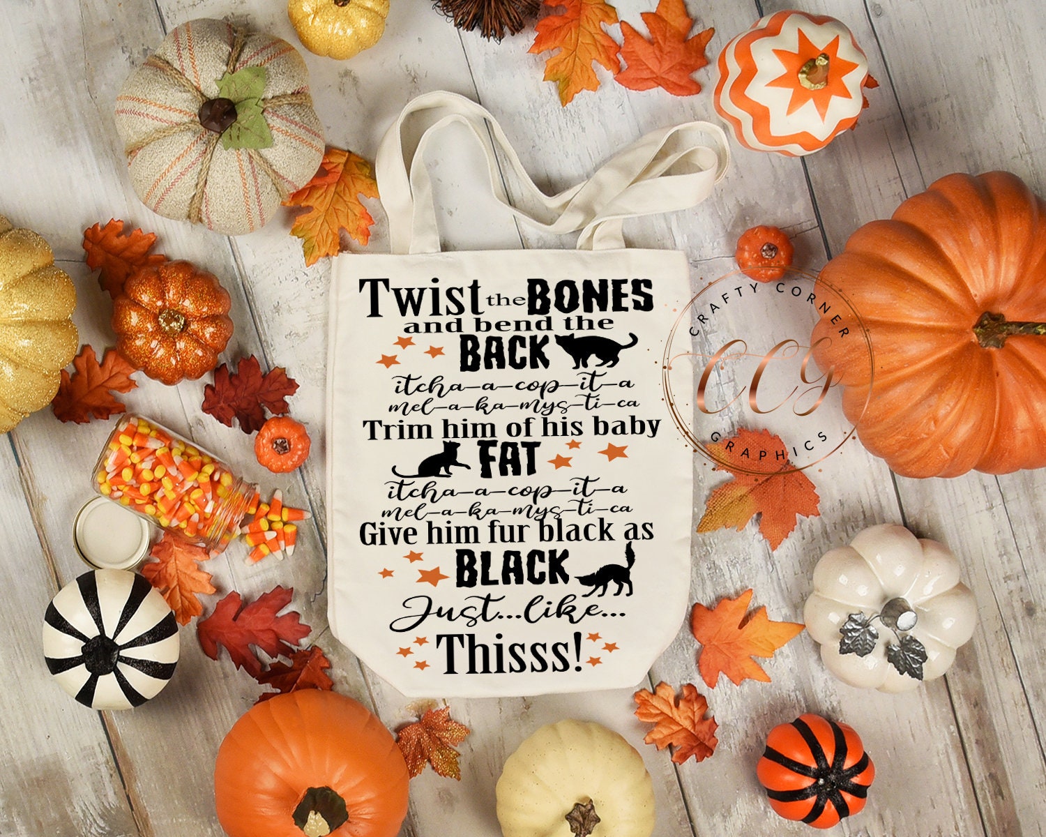 Svg-sanderson Sister-hocus Pocus Svg-twist the Bones-thackery Binx-cat ...