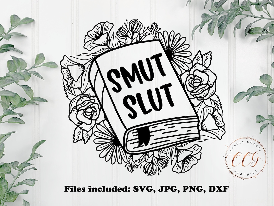 Smut Slut Svg-book Lover Svg-book Tbr Png-tbr Svg-romance - Etsy