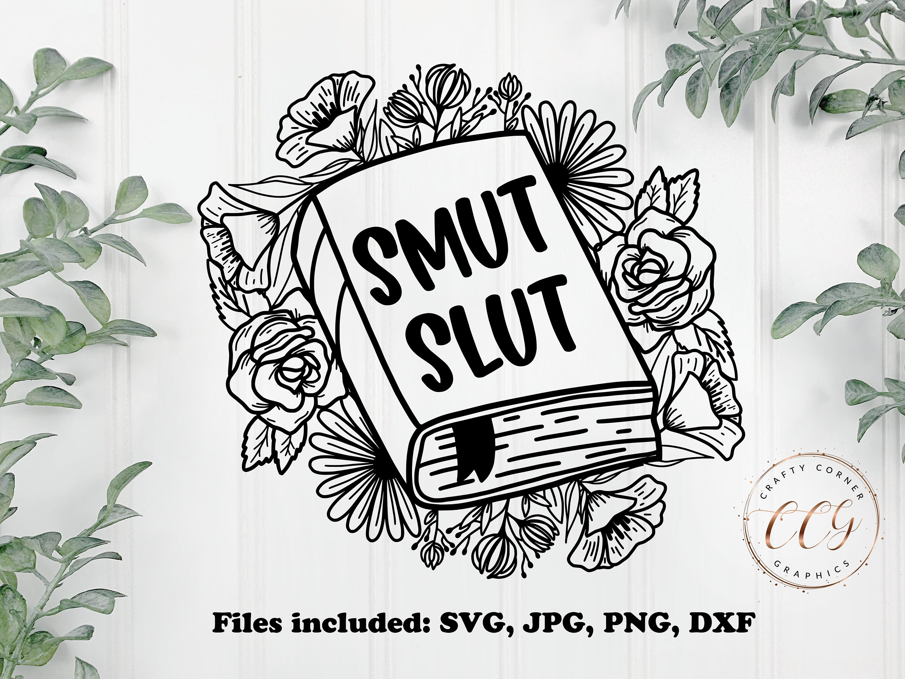 Smut Slut Svg-book Lover Svg-book Tbr Png-tbr Svg-romance - Etsy