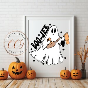 Png-boojee Ghost-cute Boojee Ghost-tumbler Ghost-fall Design-funny ...