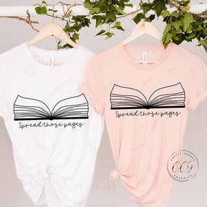 Spread Those Pages Svg-book Tbr-book Lovers-smutty Books-romance ...