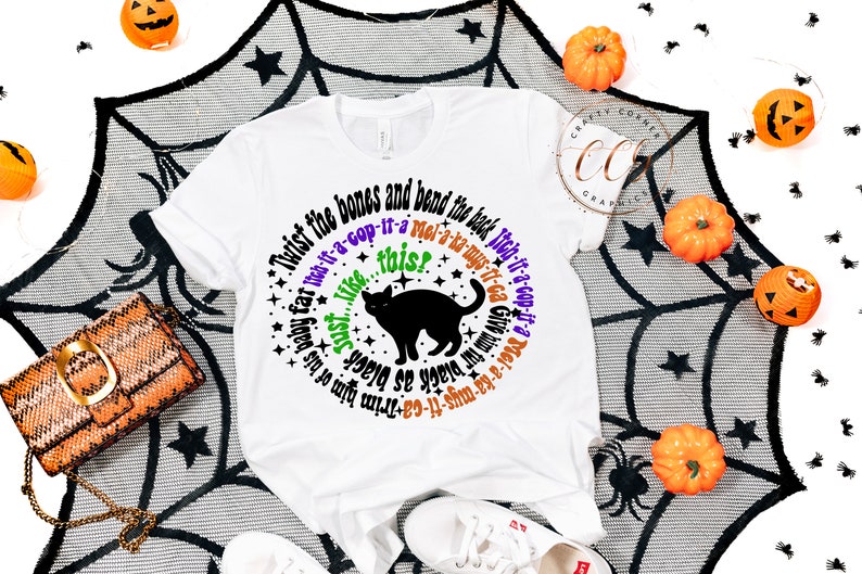 Hocus Pocus Svg-twist the Bones Svg-hocus Pocus Quote-thackery Binx ...