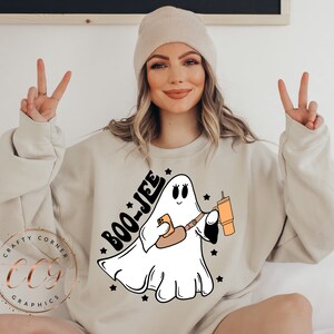 Png-boojee Ghost-cute Boojee Ghost-tumbler Ghost-fall Design-funny ...