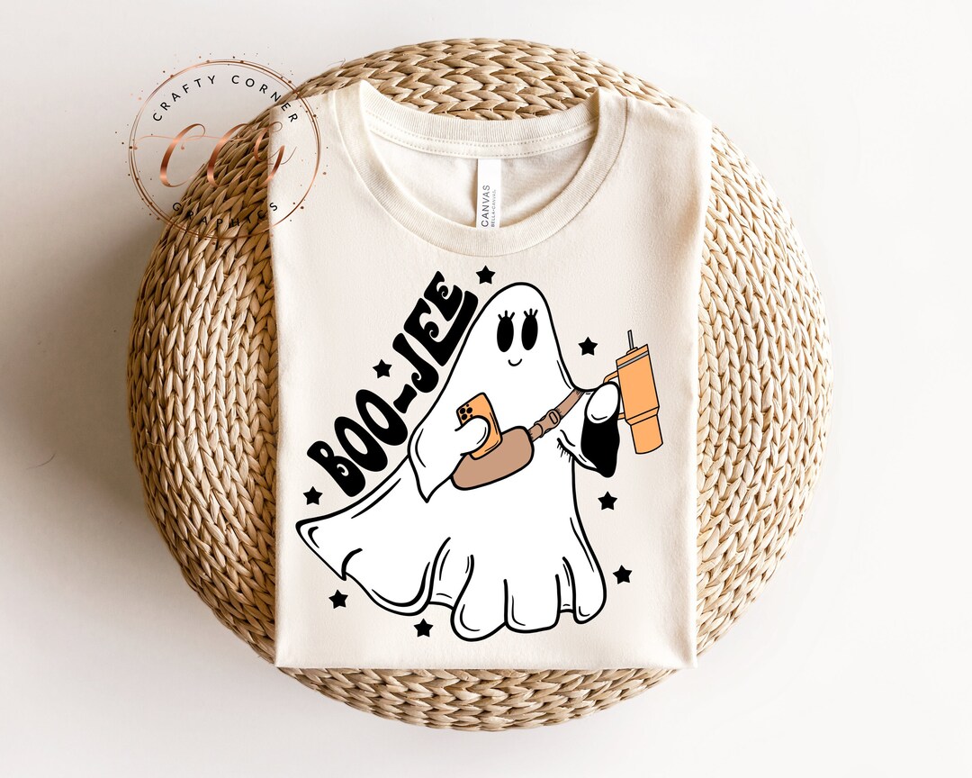 Png-boojee Ghost-cute Boojee Ghost-tumbler Ghost-fall Design-funny ...