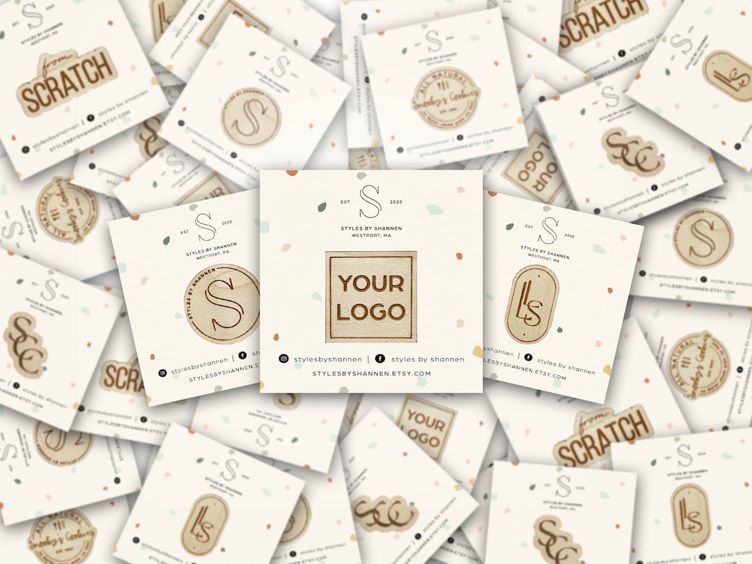 Wooden Custom Logo Pins | Push Pins | Personalized Pin | Cork Board ...