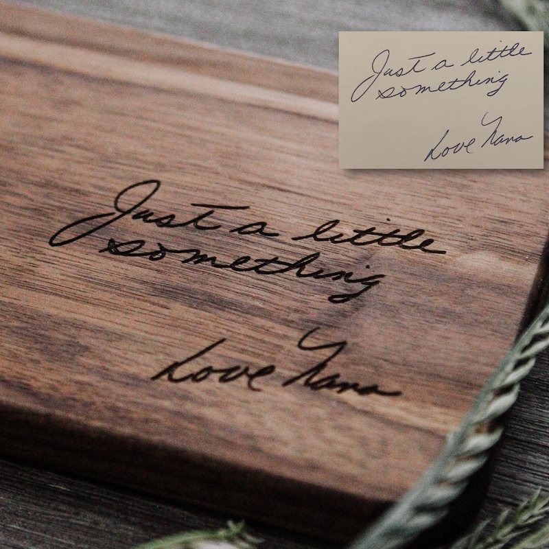 Engraved Signature - Etsy