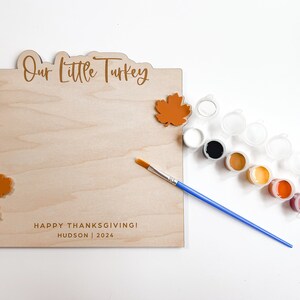 Thanksgiving Handprint Kit | Baby's First | Fall Activity | Our Little ...