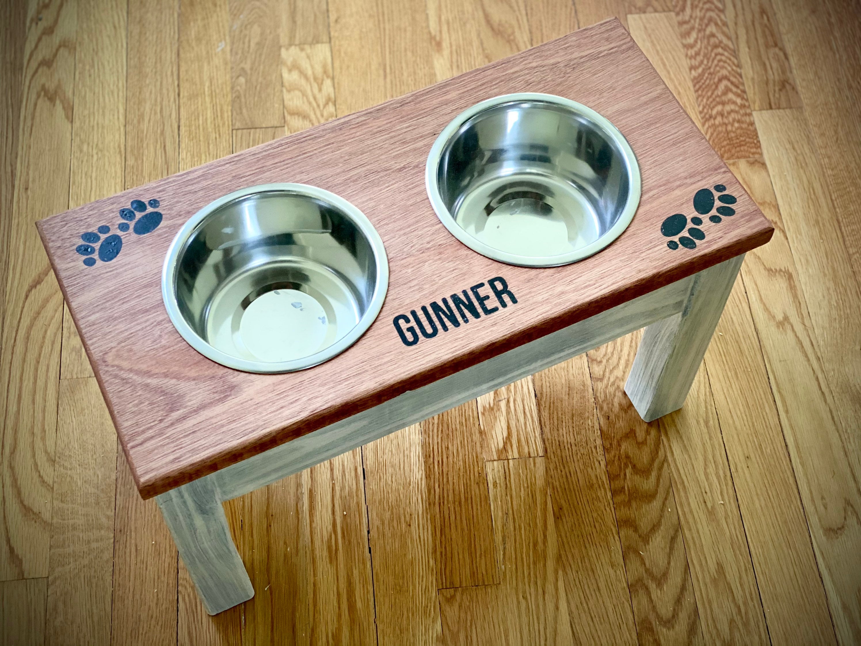 Custom Dog Bowl Stands