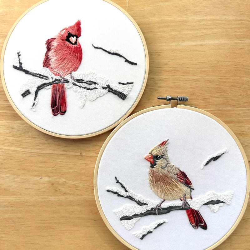 Cardinal Quilt Kit - Etsy